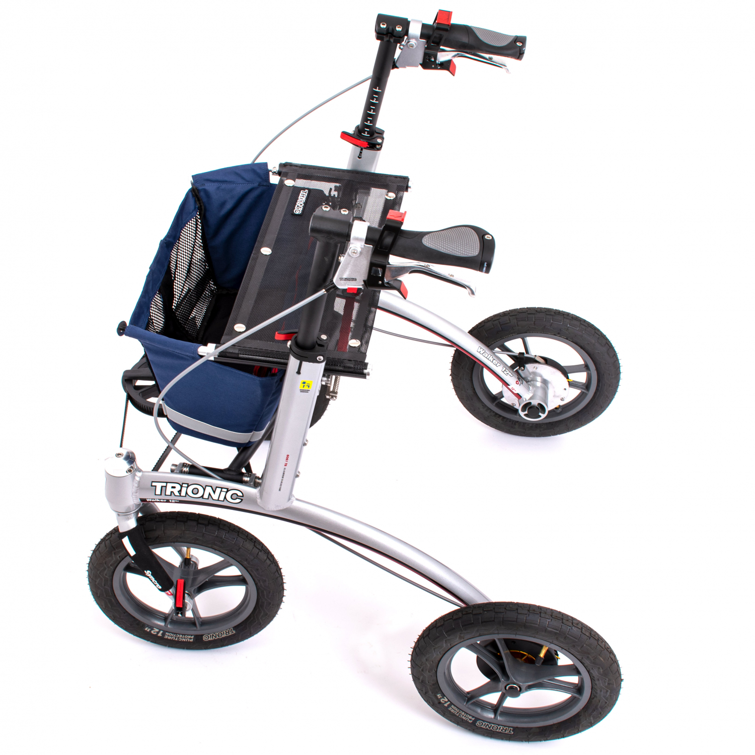 Vermeiren Quadri-Light Aluminium Premium Rollator, faltbar - Premium ...