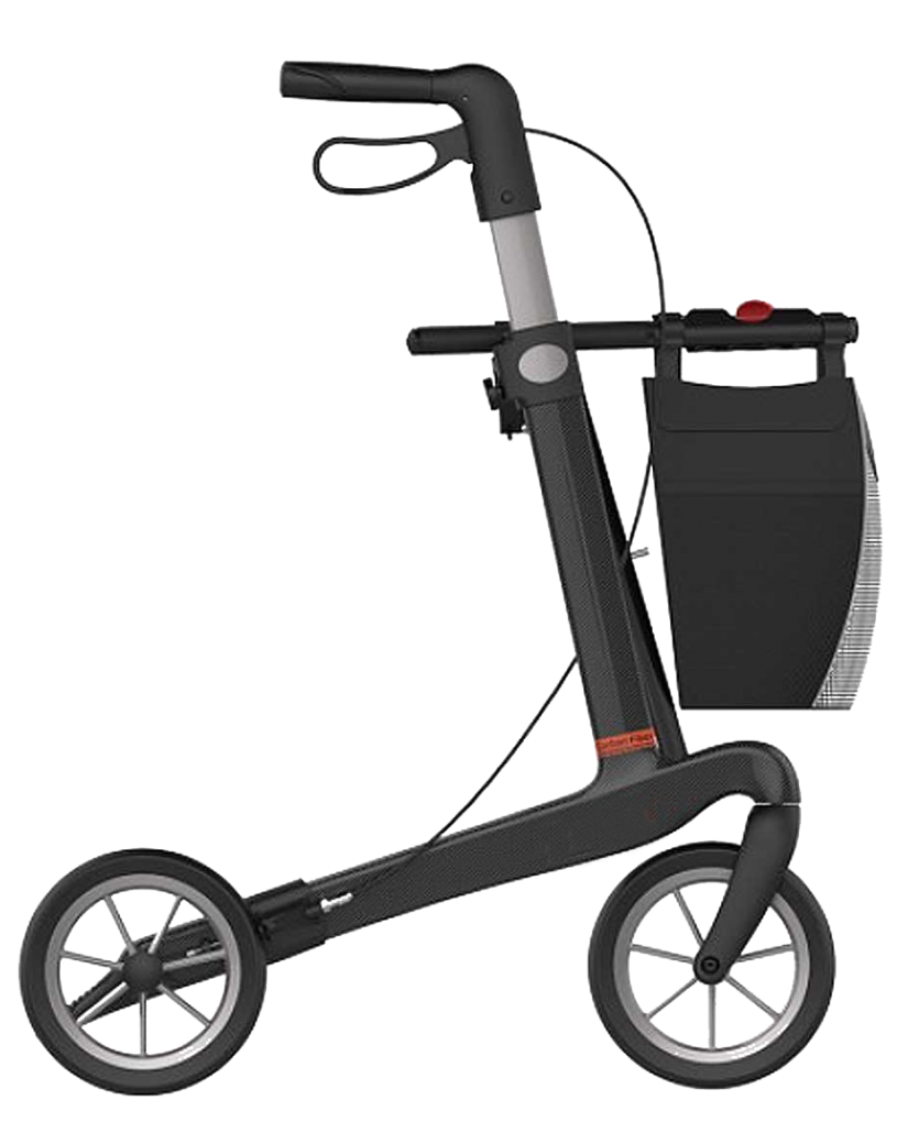 Premium Komfort Rollator kaufen Komfortabel Leicht für Gelände